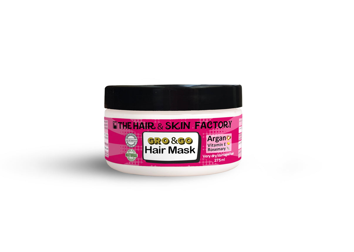 GRO&GO Argan Hair Mask- 275 ml – TheHair&SkinFactory